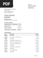 Nedbank Statement PDF | PDF | Debit Card | Banks