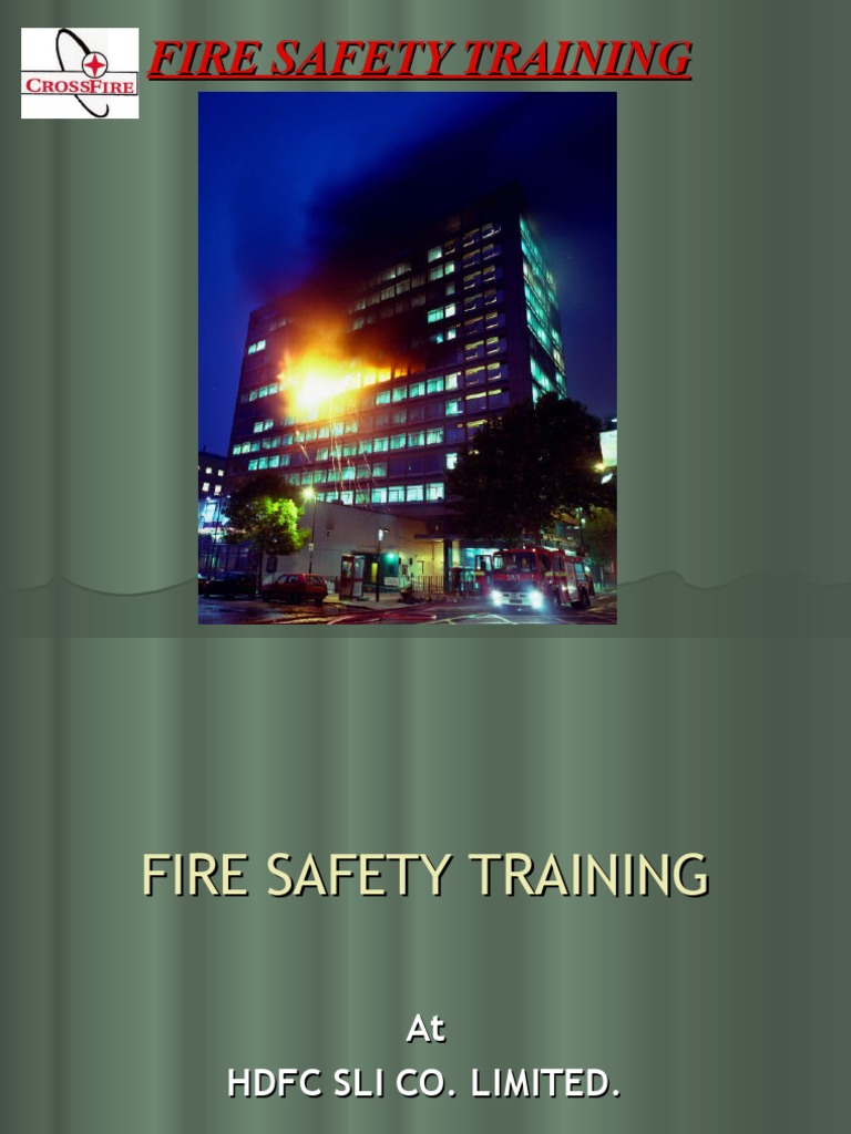 Fire & Safety Training Presentation | PDF