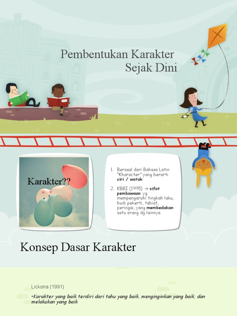 Pembentukan Karakter Anak Usia Dini | PDF