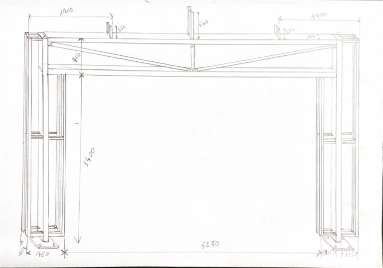 Plan Portique | PDF