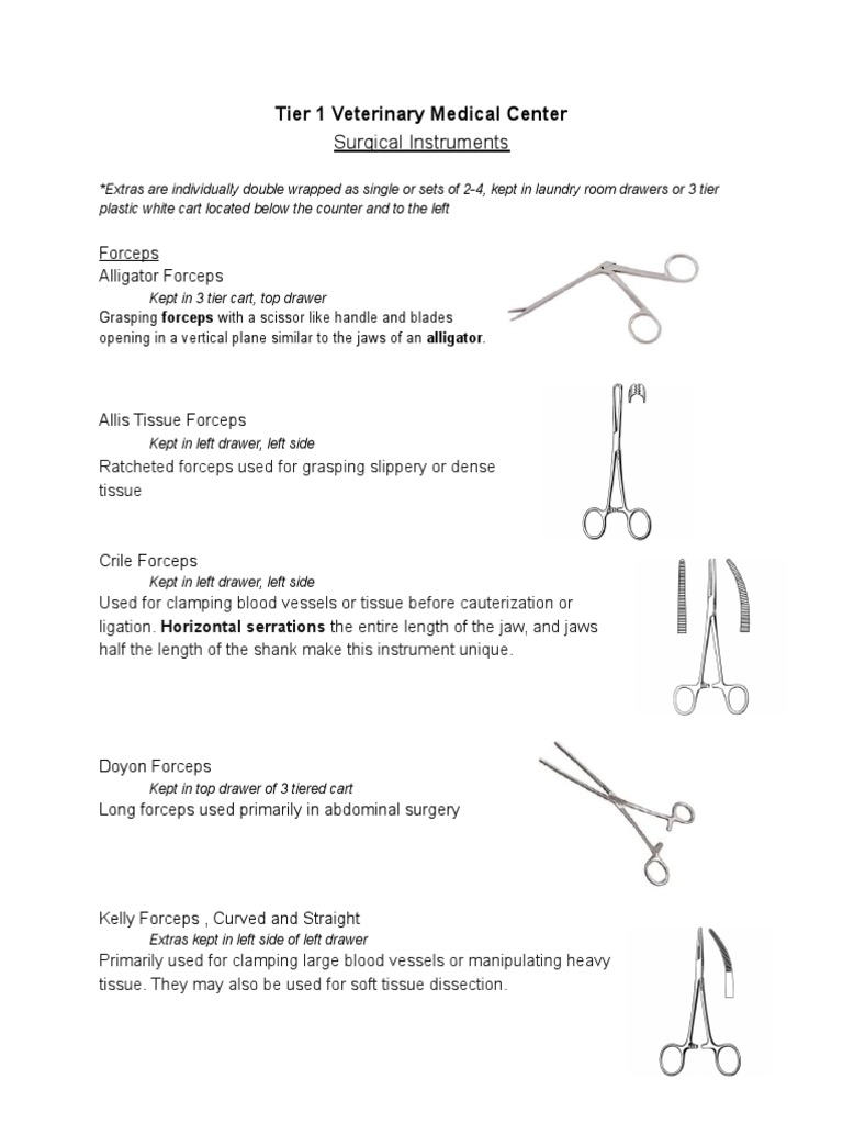 Surgical Instruments | PDF