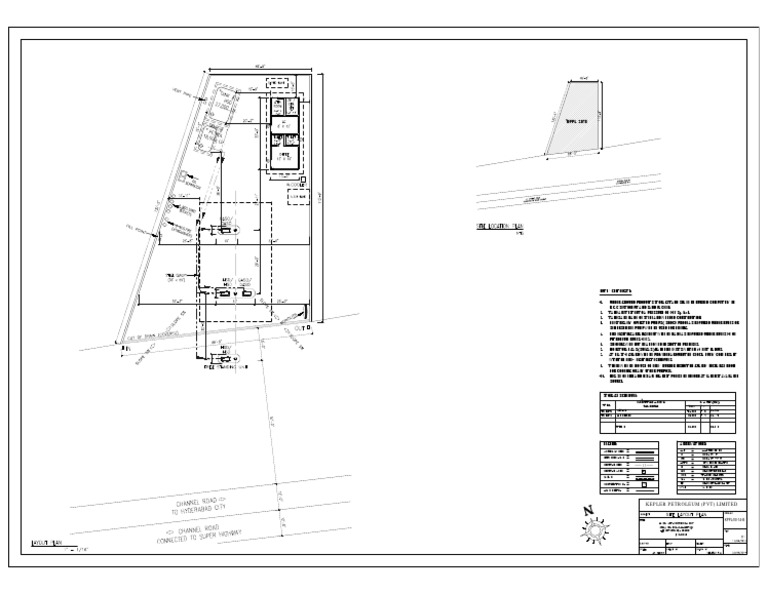 HAFSA PETROLEUM SERVICE Layout Plan - (Rev-13) | PDF | Energy ...