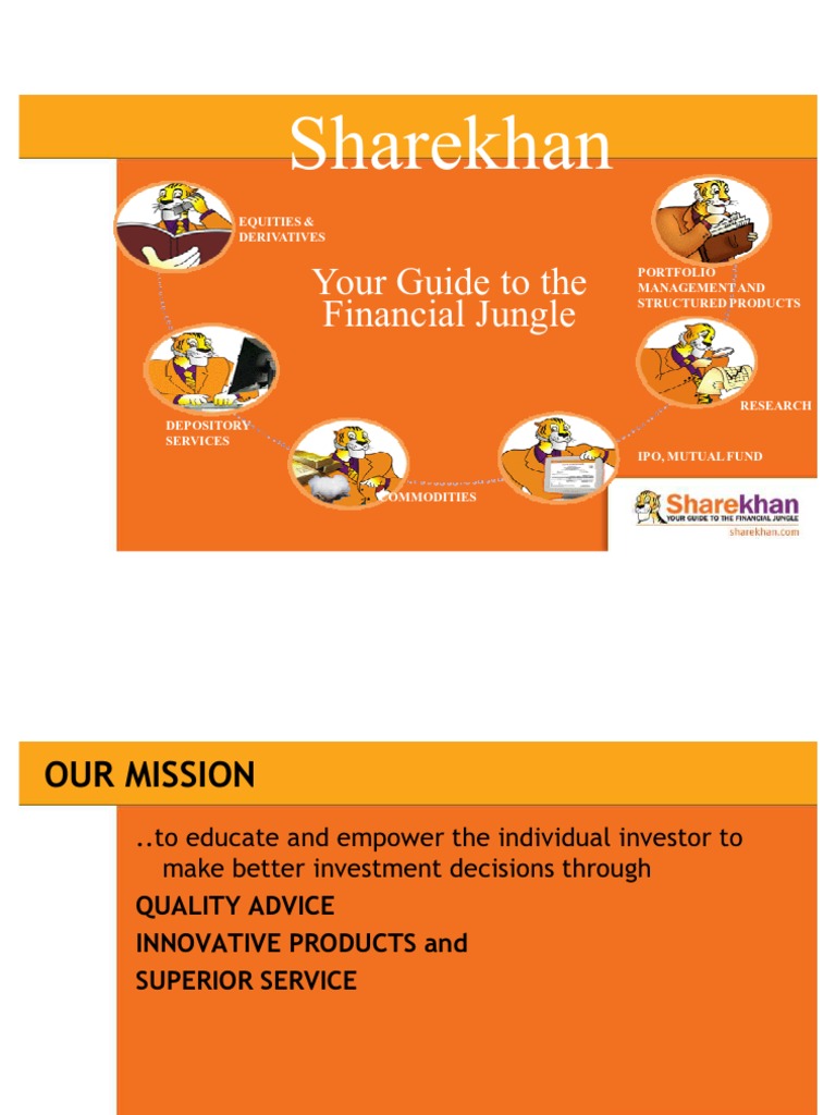 Sharekhan Company Overview and Details | PDF | Business | Finance ...