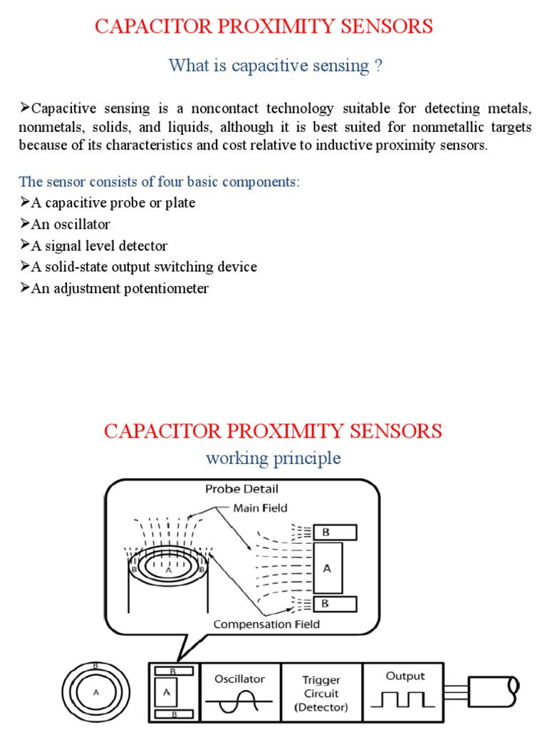 Capacitive Proximity Sensing | PDF