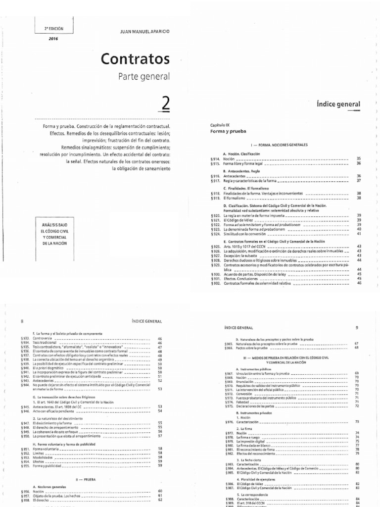 Tomo 2 Aparicio Contratos Parte General | PDF | Conceptos legales ...