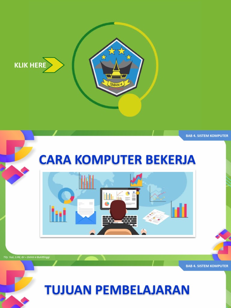 Sistem Komputer - Cara Kerja Komputer | PDF