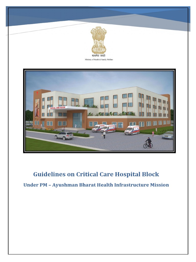 Guidelines On Critical Care Hospital Block-PM-ABHIM - 2022 | PDF ...