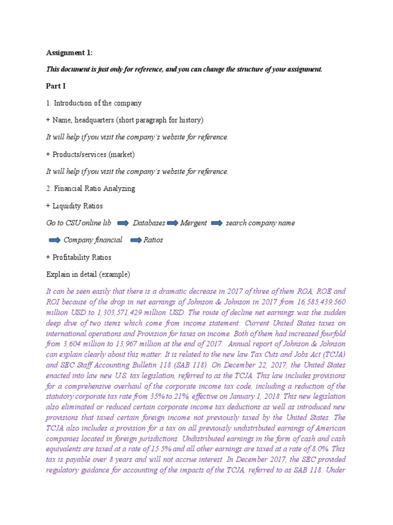Assignment 1 Outline and Guideline Update | PDF | Bonds (Finance ...
