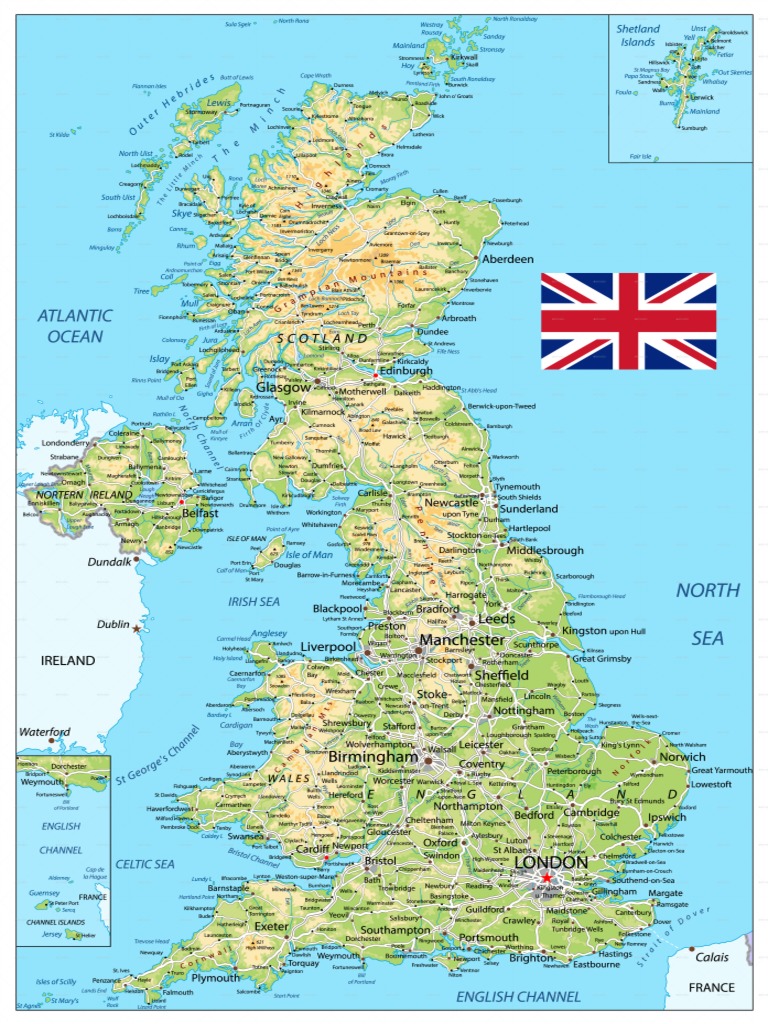 Uk Map | PDF