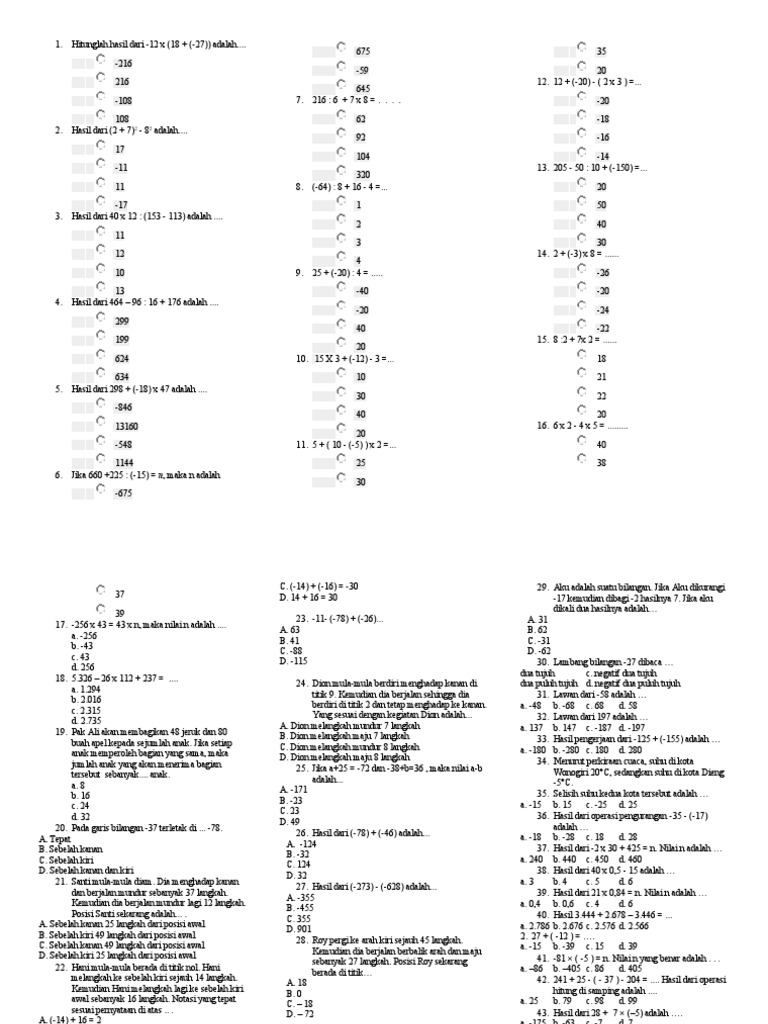 Soal MM | PDF | Metode & Bahan Ajar