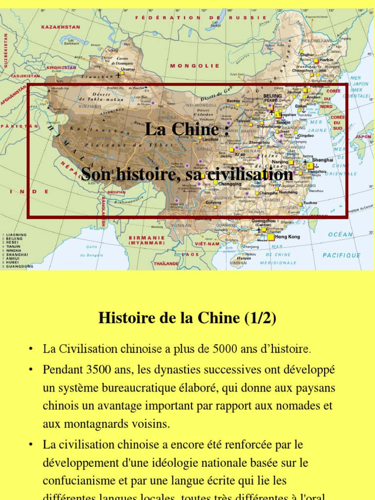 Histoire et civilisation de la Chine | PDF | Chine | Politique mondiale