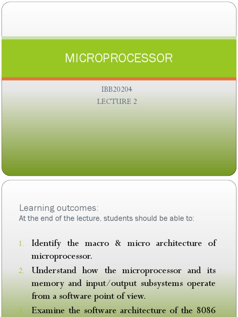 Chapter 2 Ed2 | PDF | Central Processing Unit | Computer Science