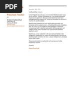 Letter of Recommendation | PDF