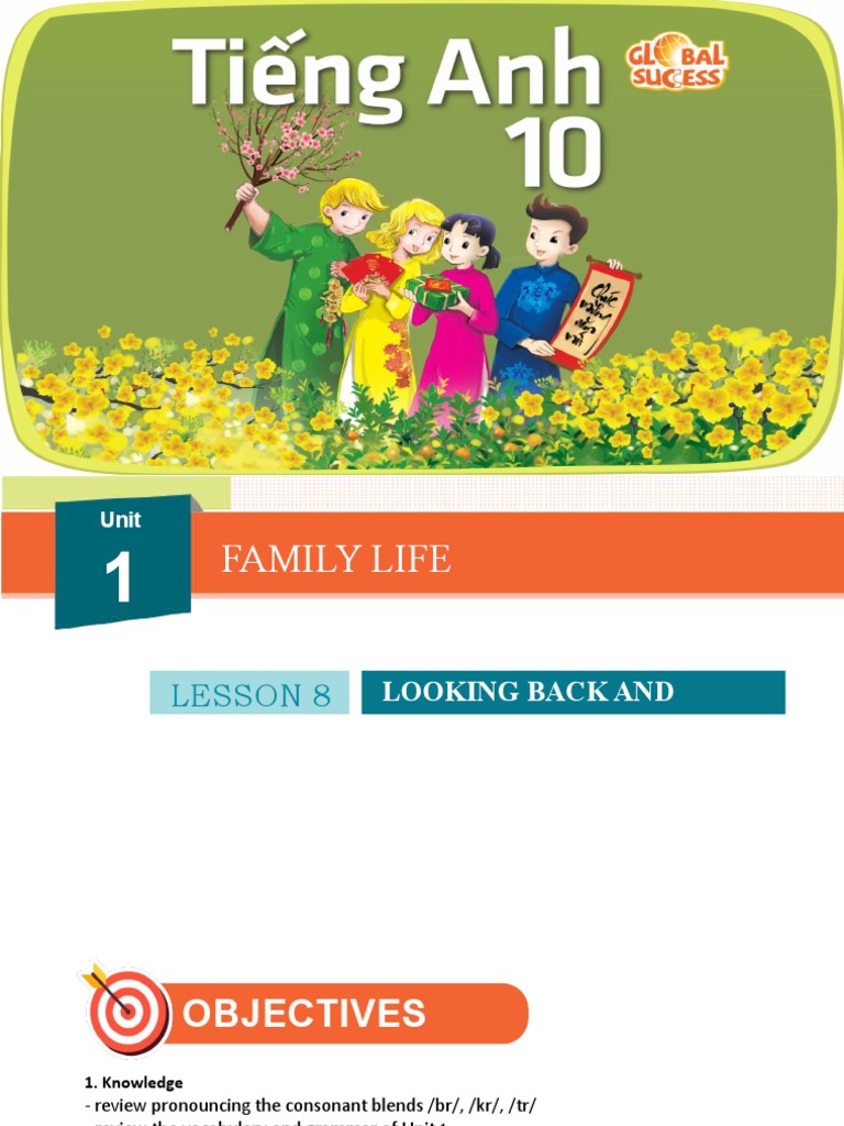Anh 10 Global - Bài Giảng Điện Tử Unit 1 - Lesson 8 - Looking Back - Project | PDF | Cognitive ...