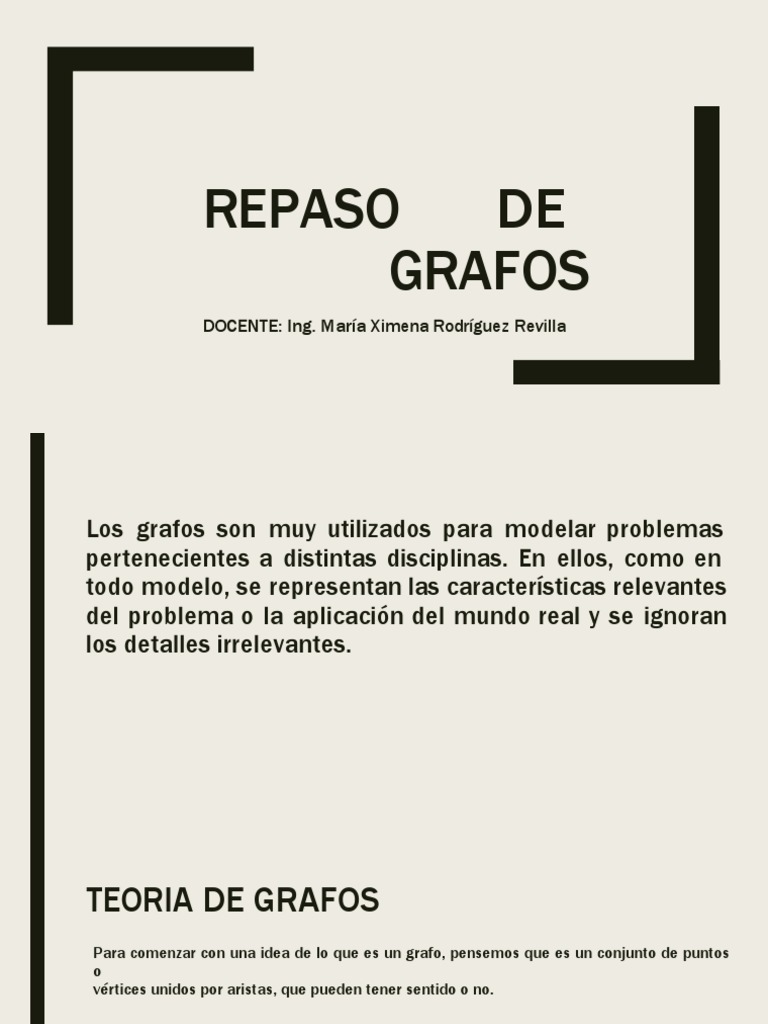 Conceptos de Grafos | PDF | Teoría de grafos | Vértice (teoría de grafos)
