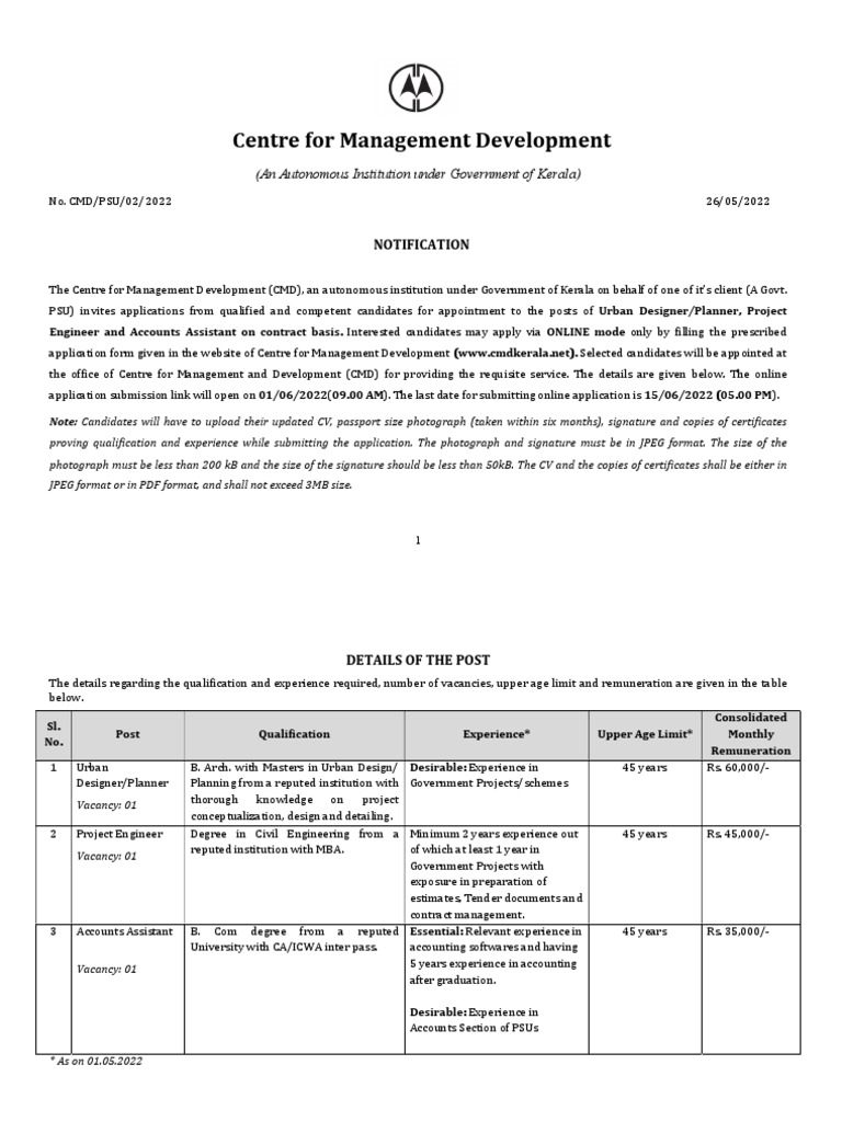 KTIL Notification | PDF | Recruitment | Business