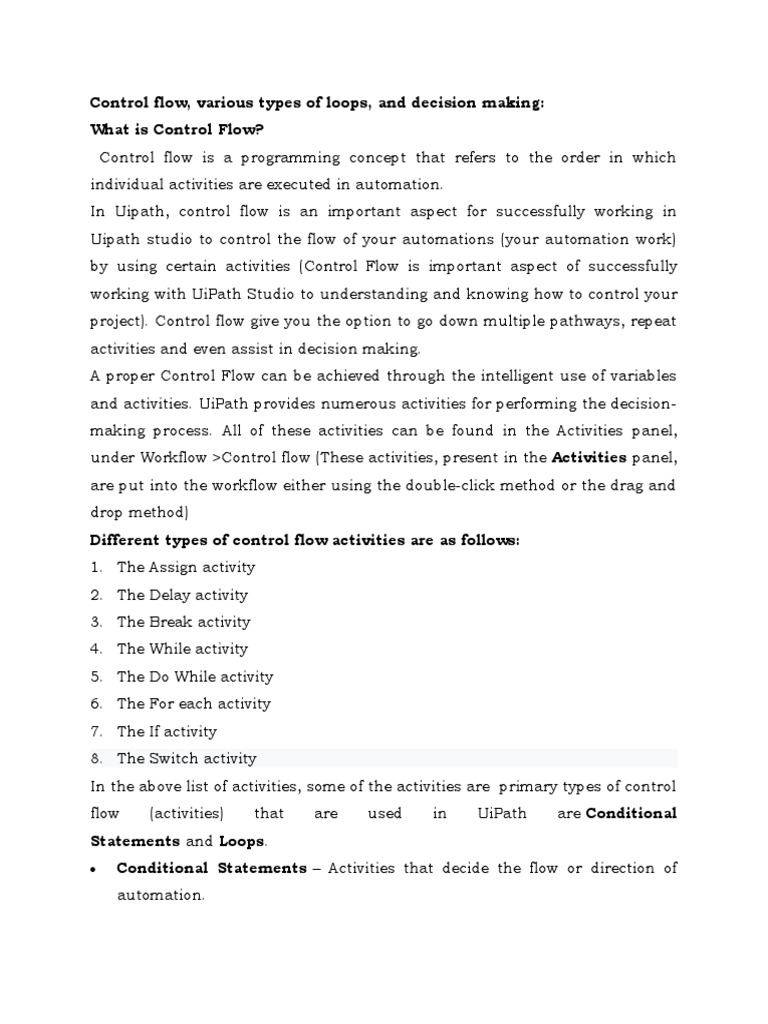Chapter 3 Part 2 | PDF | Control Flow | Variable (Computer Science)