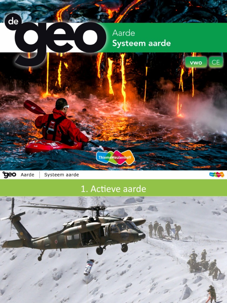 Systeem Aarde - H1 - Actieve Aarde - 22 23 - SS 1.1 | PDF