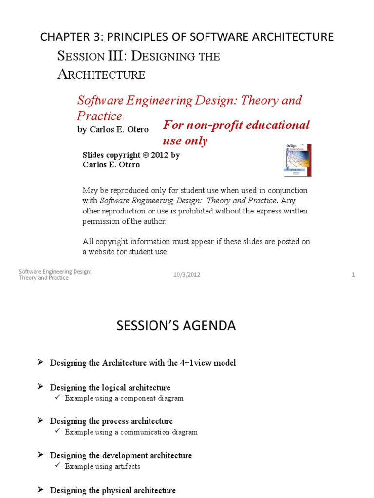 Chapter 3 - Architecture - Session III | PDF | System | Component Based Software Engineering