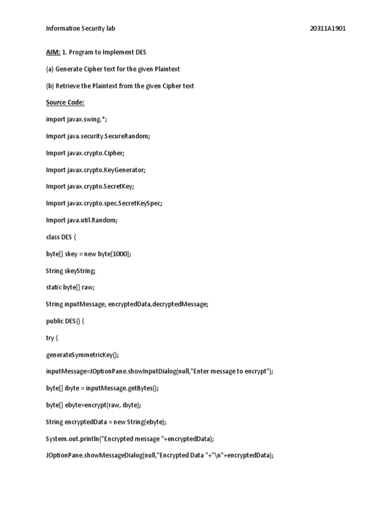 Program 12 Pdf Encryption String Computer Science 
