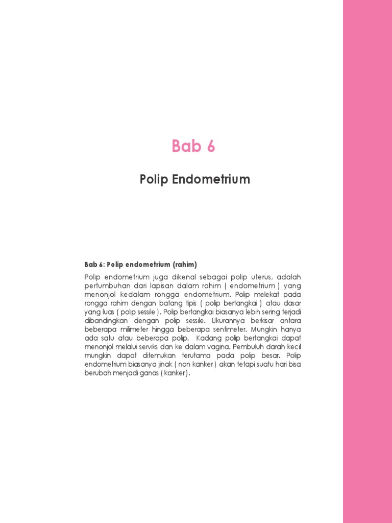 Polip Endometrium | PDF | Kesehatan Holistik