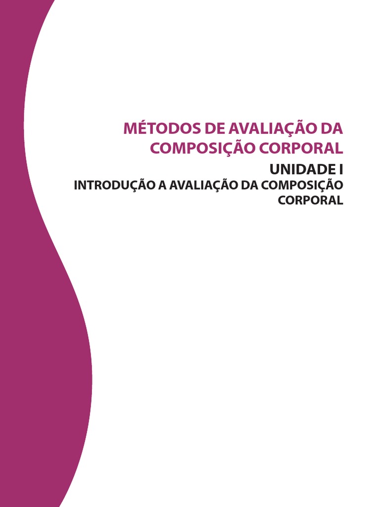 Metodos de Avaliacao Da Composicao Corporal Unidade I | PDF | Ultrassom ...
