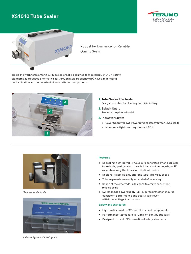 xs1010 Tube Sealer | PDF | Vacuum Tube | Power Supply