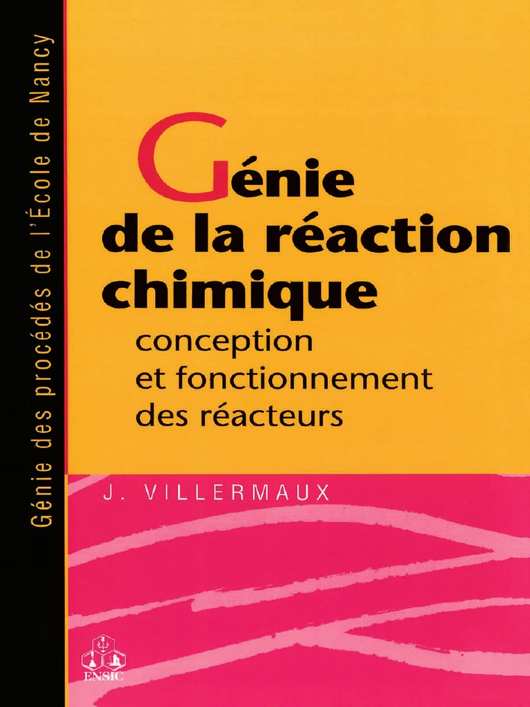 Cinétique Chimique Pour L3 Genie Des Procédés - Genie Chimique | PDF ...
