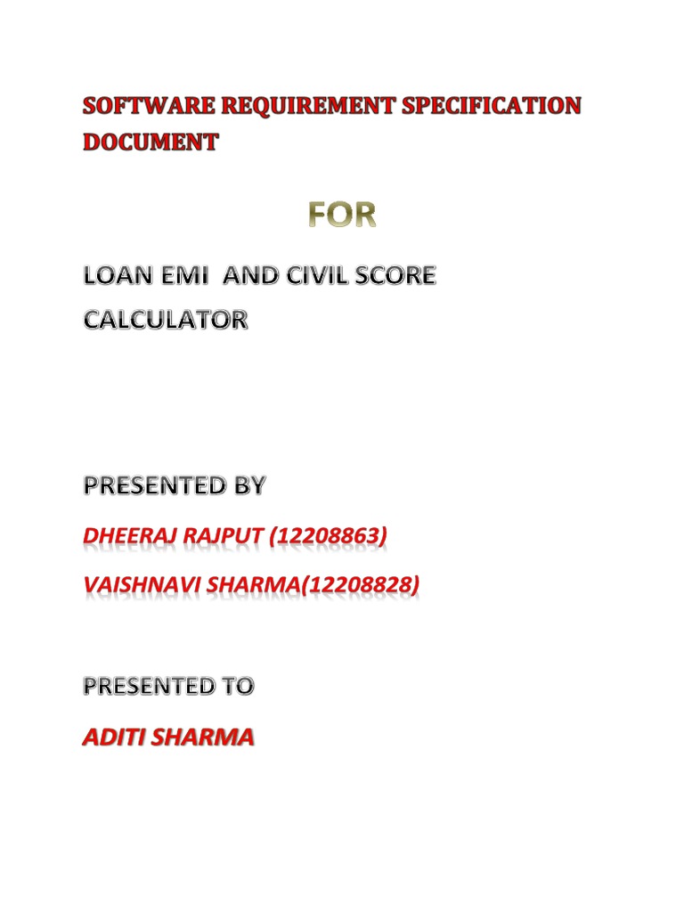 Srs Pdf Loans Interest