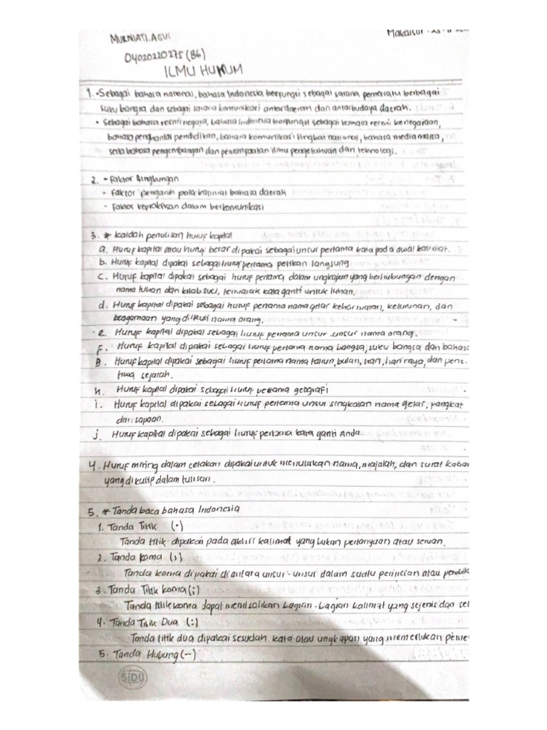 Mid Bahasa Indonesia Murniati Agus | PDF