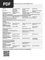 Mauritius All-In-One Travel Digital Form | PDF | Finance & Money Management