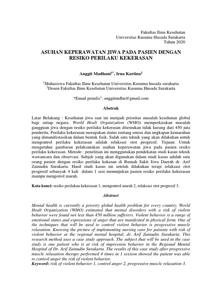 Proses Kep Jiwa | PDF