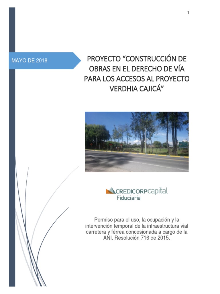 Plan de Manejo de Tránsito | PDF