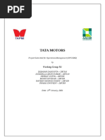Tata Motors Organizational Structure Overview | PDF | Organizational ...