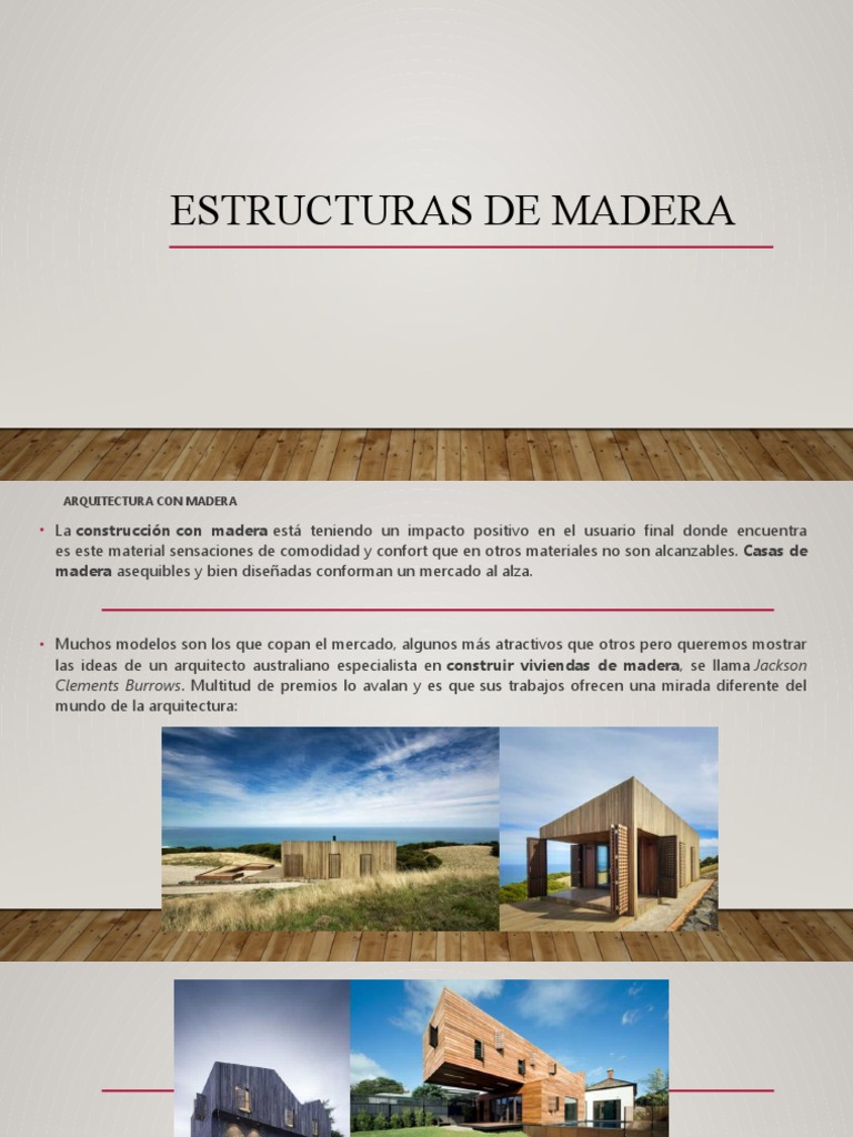 Estructuras de Madera | PDF