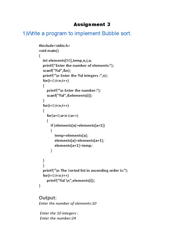 Assignment 3 | PDF
