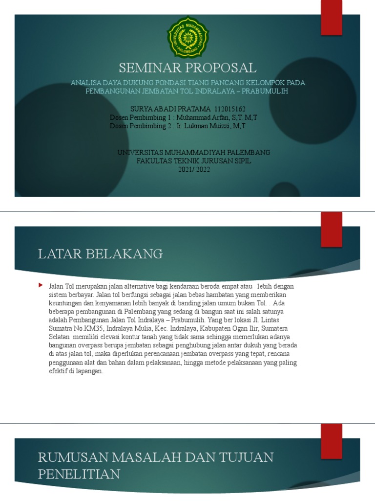 Seminar Proposal | PDF