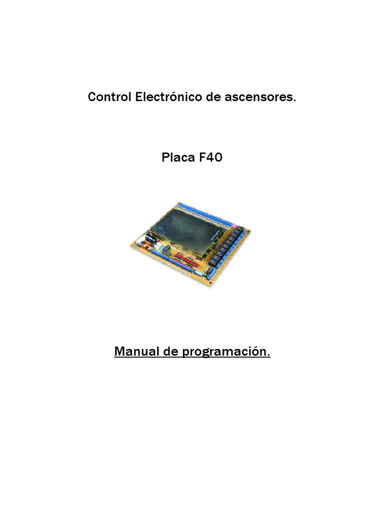 Programacion On-Board F40 | PDF