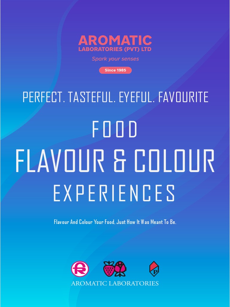 Aromartic Flavours and Colours | PDF | Vanilla | Vegan Cuisine