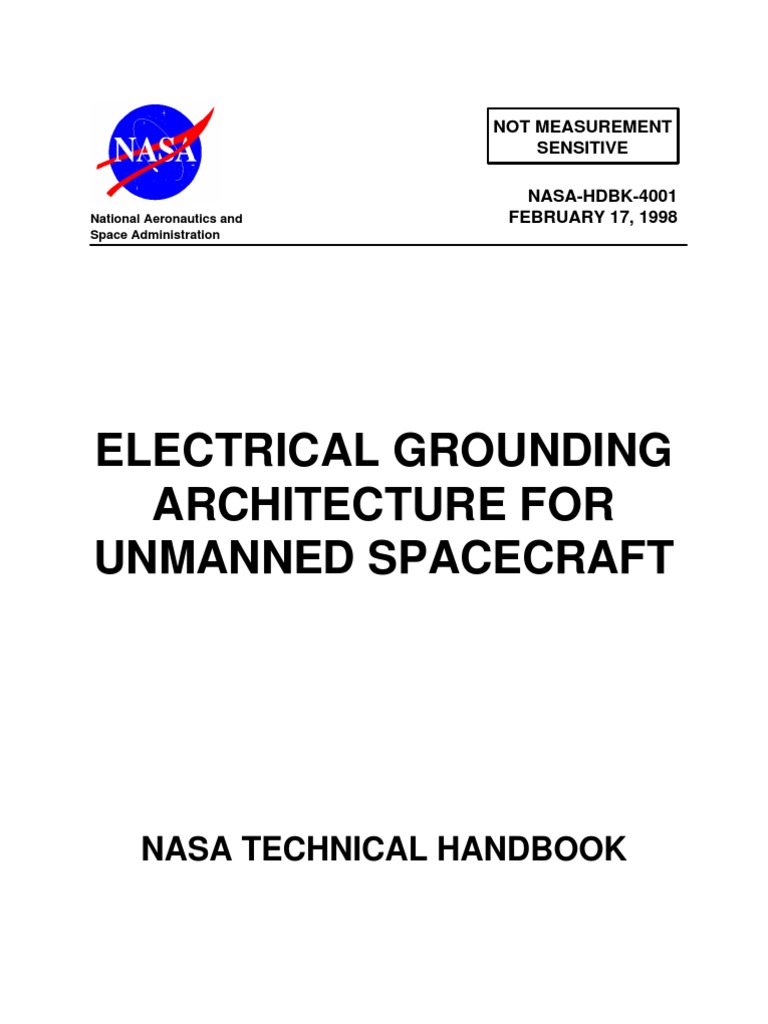 Electrical Grounding Architecture For Unmanned Spacecraft: Nasa ...