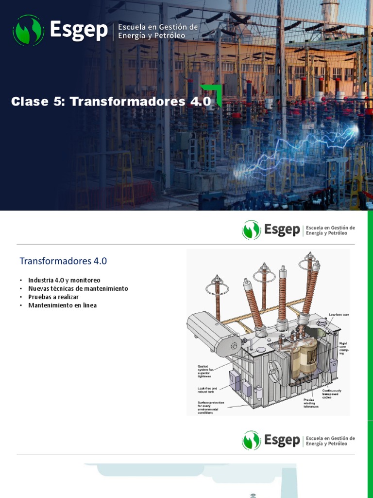 Clase 5 | PDF | Transformador | Inductor