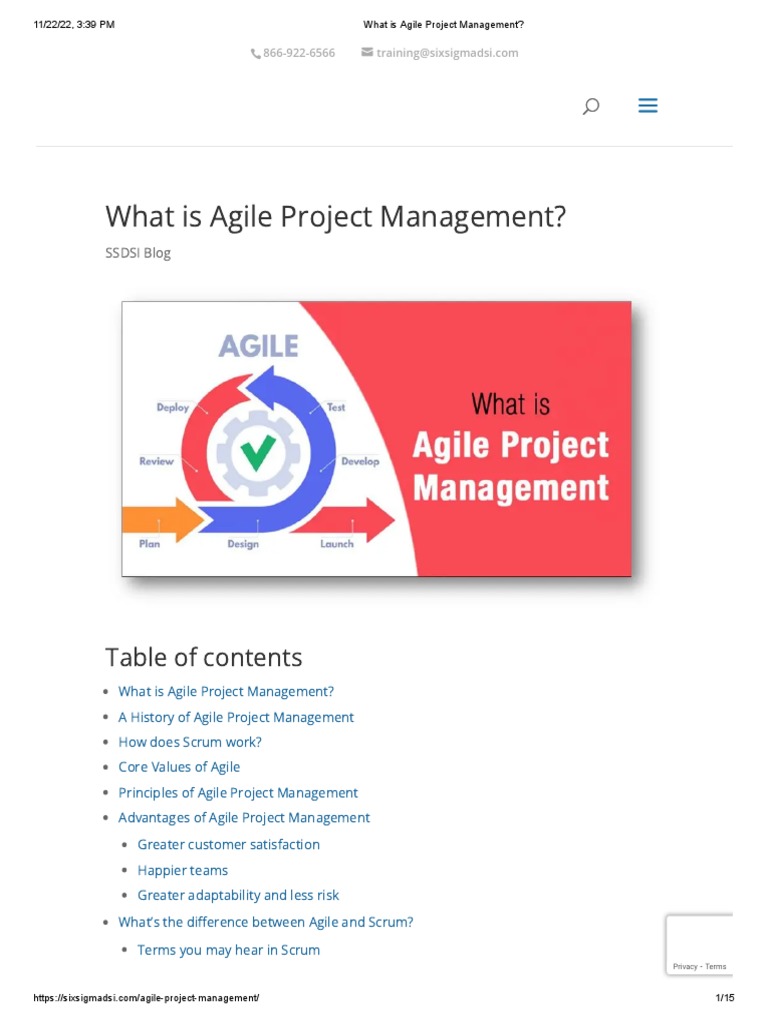 What Is Agile Project Management | PDF | Agile Software Development ...