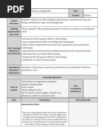 Explicit Teaching Lesson Plan in English | PDF | Verb | Lesson Plan