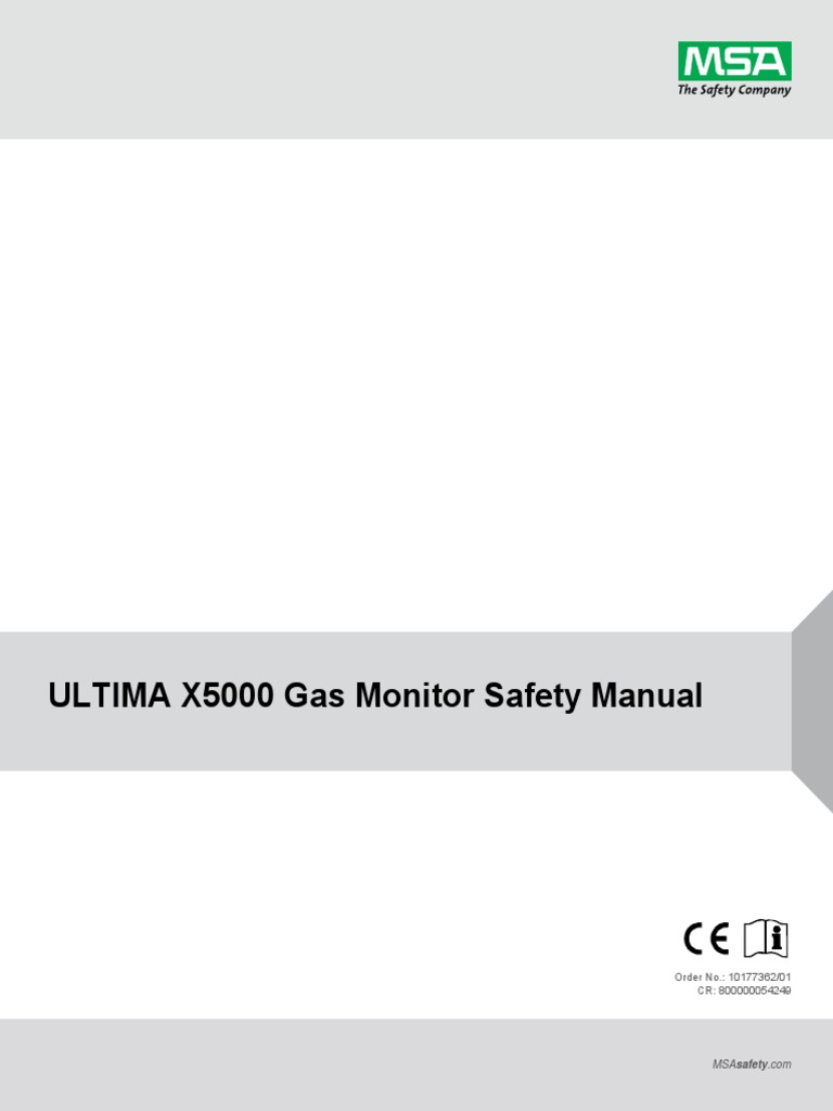 ULTIMA X5000 - 10177362 - Rev01 - US | PDF | Relay | Sensor