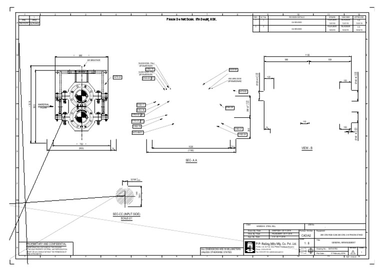 Drawing revision and approval details | PDF
