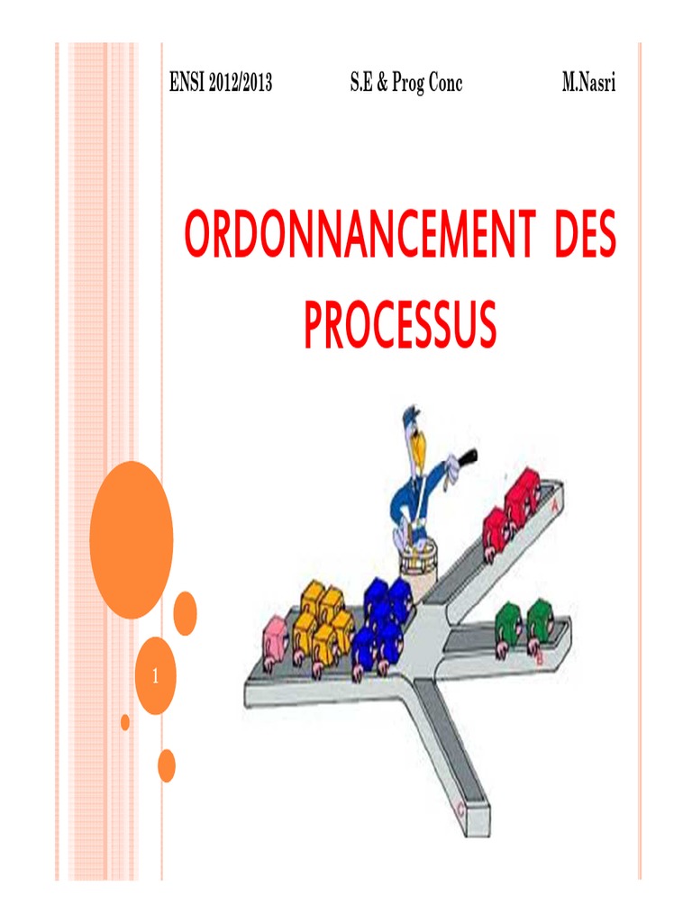 Chap3 Ordonnacement | PDF