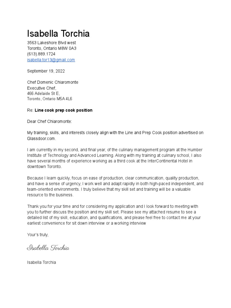 Cover Letter 4 | PDF | Career & Growth | Social Science