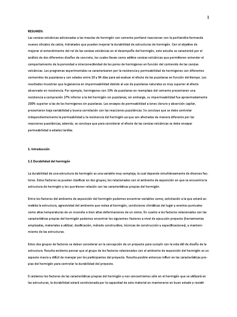 Plantilla de Formato APA Estudiante | PDF | Hormigón | Cemento