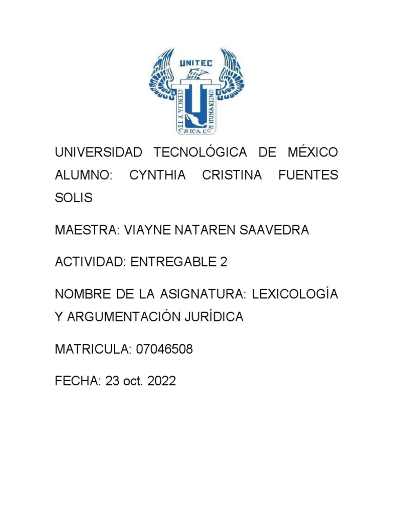 Entregable 2 Lex | PDF | Juez | Ley Pública