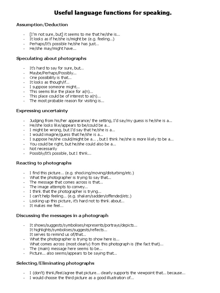 Speaking Expressions | PDF | Cognitive Science | Cognition